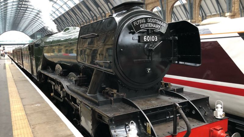 Flying Scotsman: Centenary celebrations begin for iconic locomotive ...