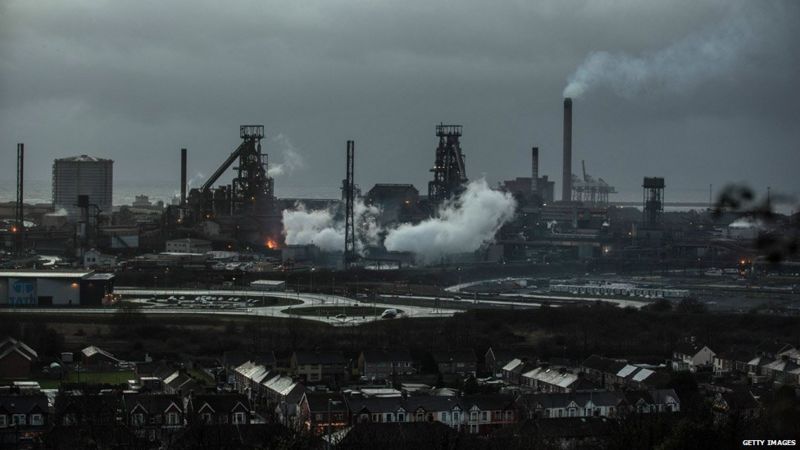 Blood, sweat and steel: Life in and out of the steel works - BBC News