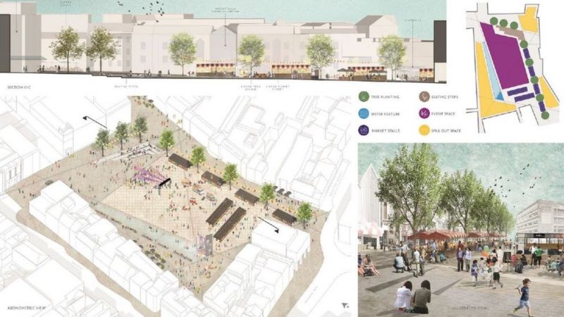 Northampton Market Square: Fund bid aims to transform historic town ...