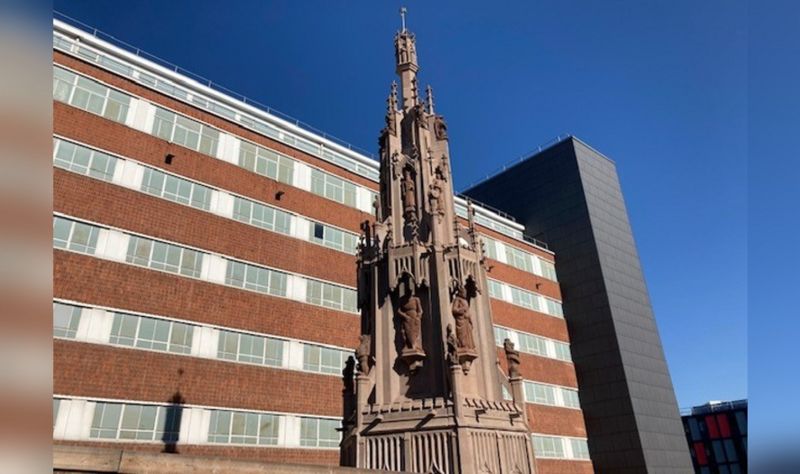 Coventry Cross landmark nearing completion - BBC News