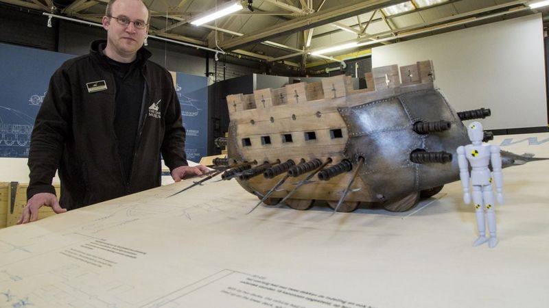 Oddball tank models go on show at Bovington Tank Museum - BBC News