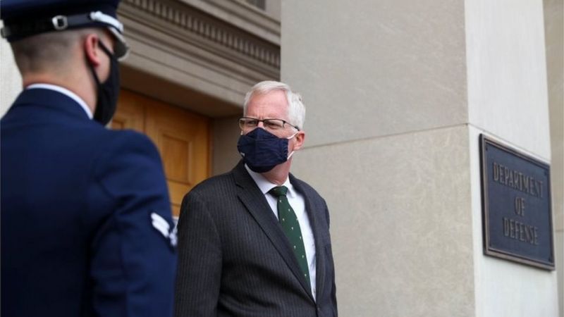 Biden accuses US defence department of obstruction on transition - BBC News