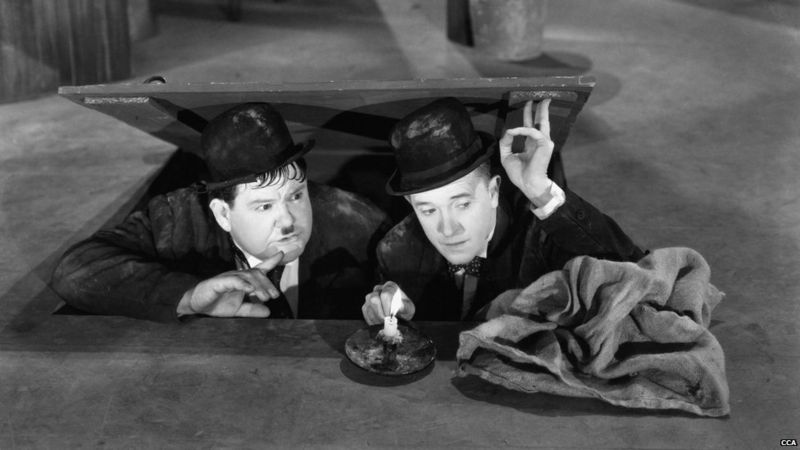 Laurel and Hardy receive anniversary makeover - BBC News