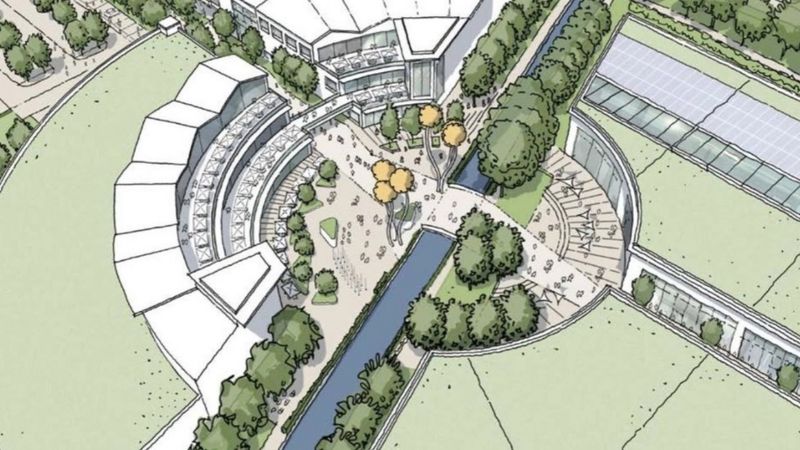 Broxbourne: New 1,250-home garden community approved - BBC News