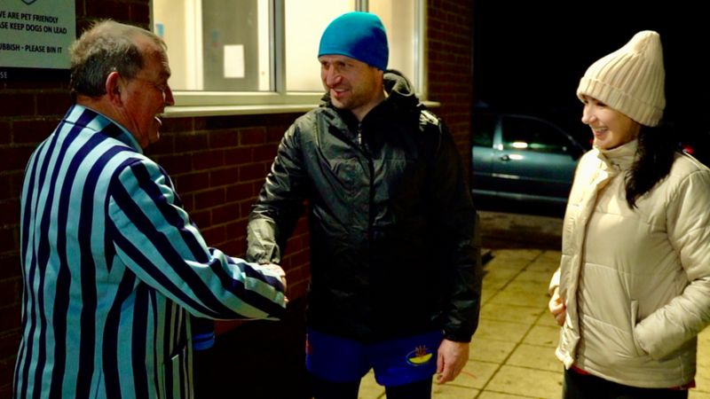 Ukrainians in the UK: 'We're safe here but always thinking of home ...