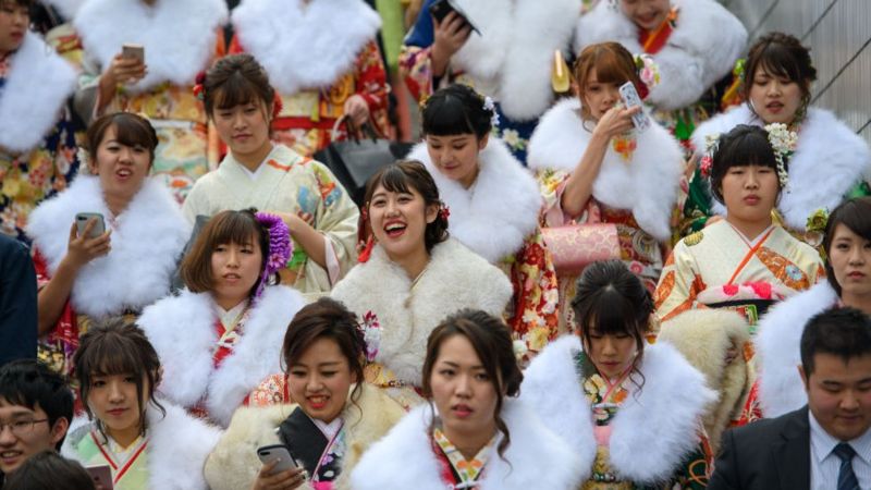 Coming of age: Why adults in Japan are getting younger - BBC News