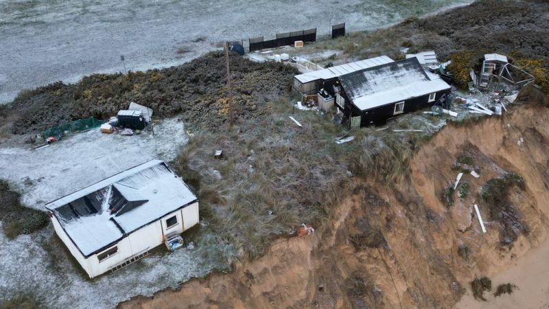 Hemsby: Relief for village as beach access opens for Easter - BBC News