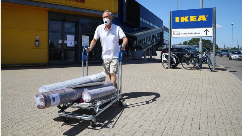 Ikea struggles with supply problems due to driver shortage - BBC News