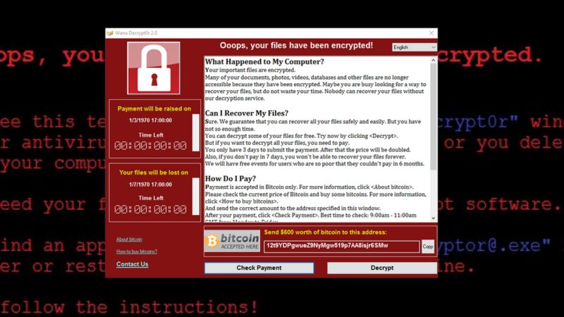 Massive ransomware infection hits computers in 99 countries - BBC News