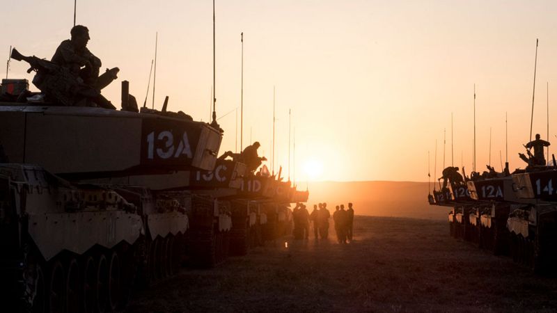 In pictures: Snapshots of British Army life captured on camera - BBC News