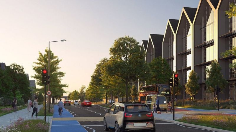Oxford North: First new homes in £500m development approved - BBC News