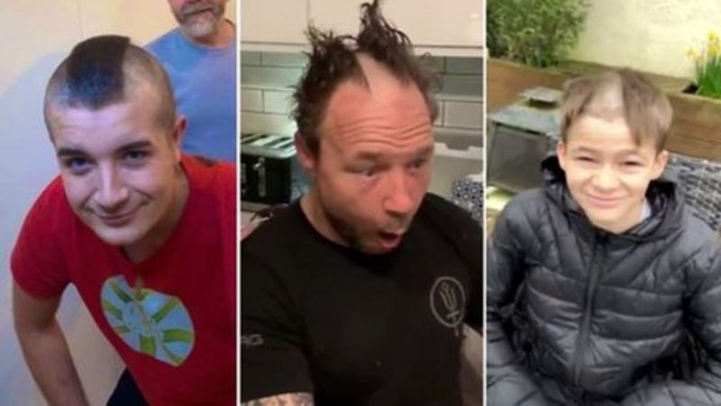 Coronavirus: Dodgy DIY haircuts spark video tutorials - BBC News