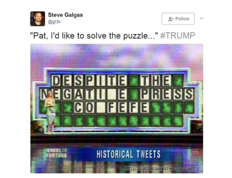 'Covfefe': Trump invents new word and melts internet - BBC News