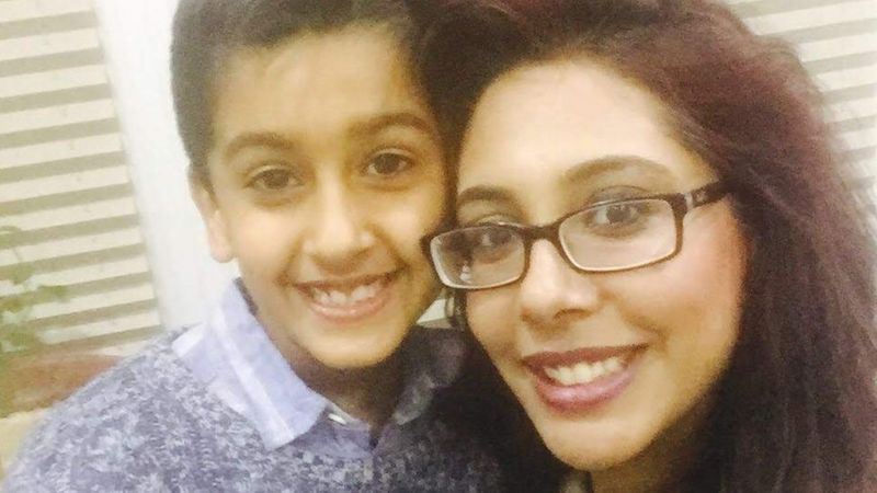 Leicester mum Meera Naran calls for automatic braking device law - BBC News