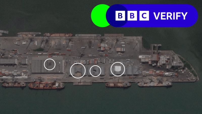 Russia says tanker hit in Ukrainian attack near Crimea - BBC News