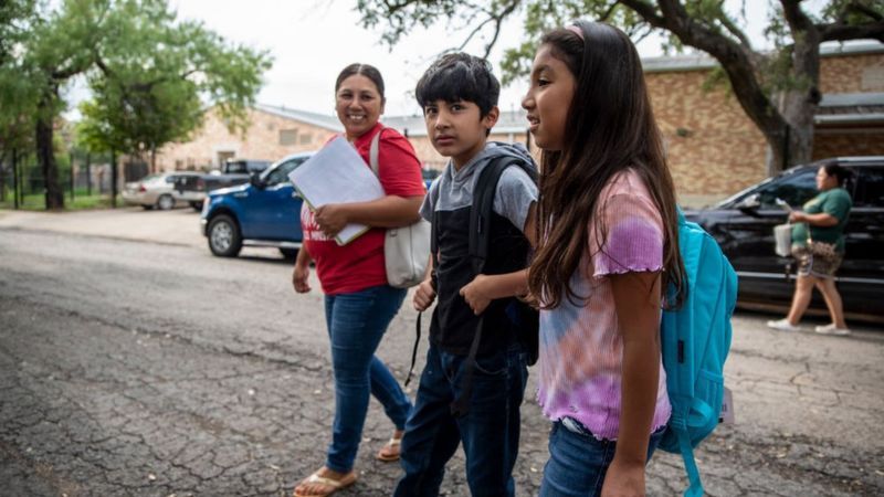 Parents' unimaginable grief a year after Uvalde massacre - BBC News