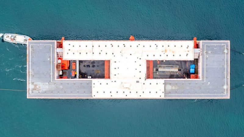 Dorset migrant barge: Community talks on asylum seeker plan begin - BBC ...