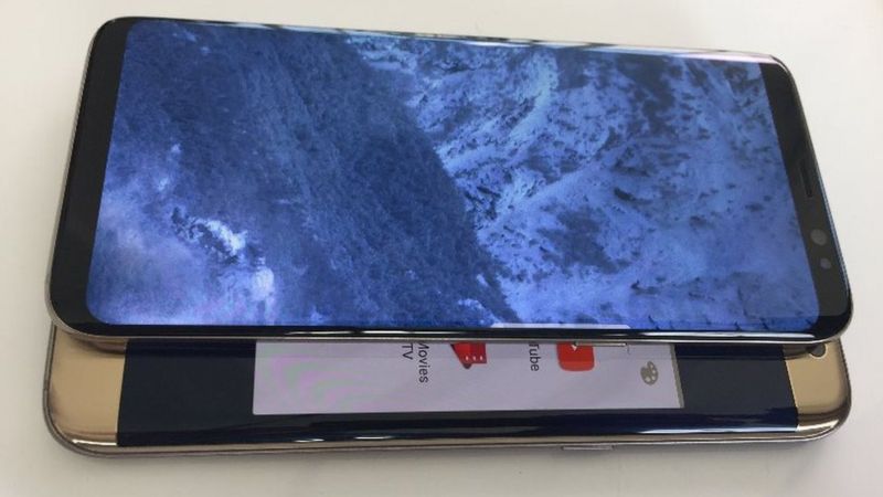 Samsung Galaxy S8 hides home button and gains Bixby AI - BBC News