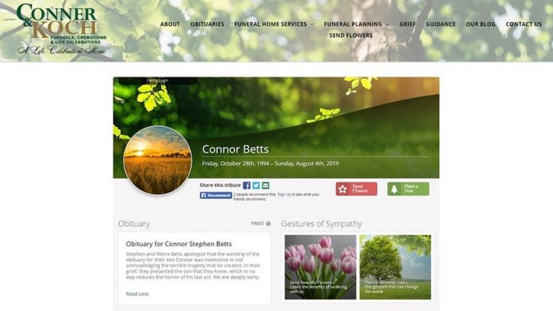 Ohio shooter’s parents apologise for ‘insensitive’ obituary - BBC News