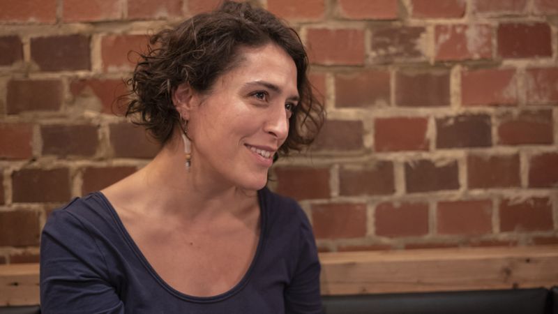 Searching for the 'angel' who held me on Westminster Bridge - BBC News