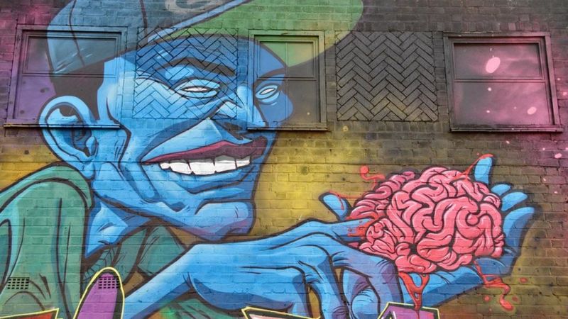 How Digbeth gave a home to graffiti and street art - BBC News