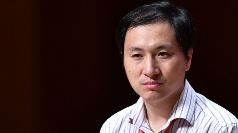 China jails 'gene-edited babies' scientist for three years - BBC News