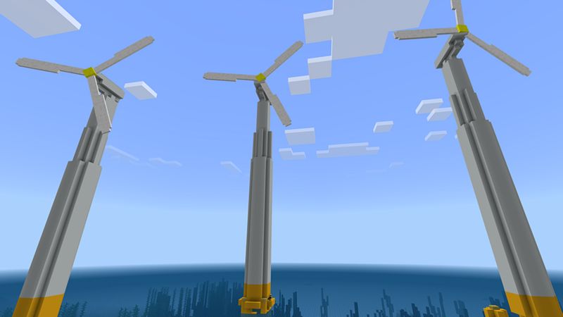Minecraft Education: Design off-shore wind farms in a new world - BBC ...