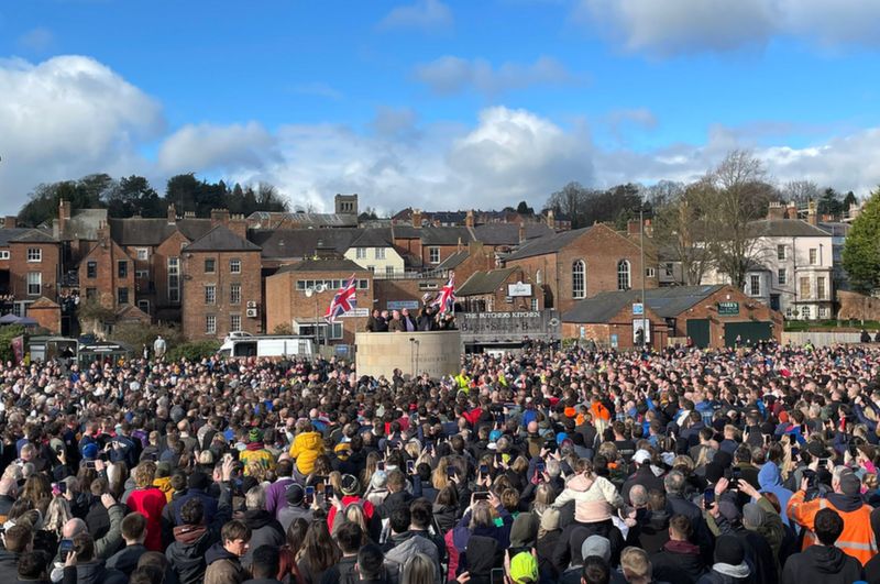 Royal Shrovetide Football: Clean-up in Ashbourne after ancient game ...