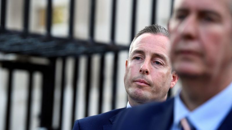 Paul Givan nominated by Edwin Poots as NI's new first minister - BBC News