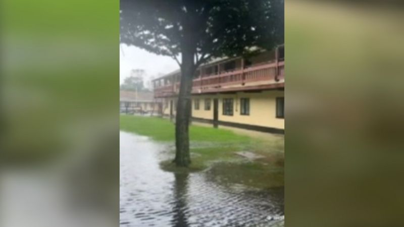 Minehead Butlin's closes after flood damage in Somerset - BBC News