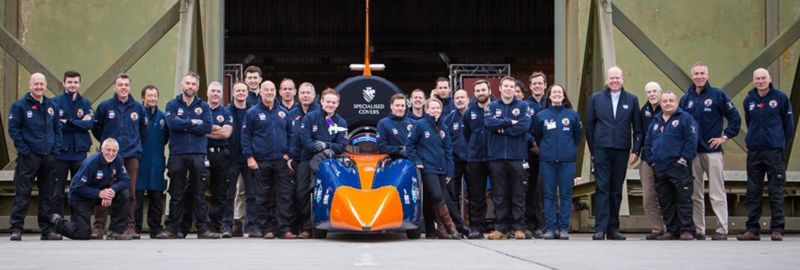 Bloodhound Diary: Off and running - BBC News