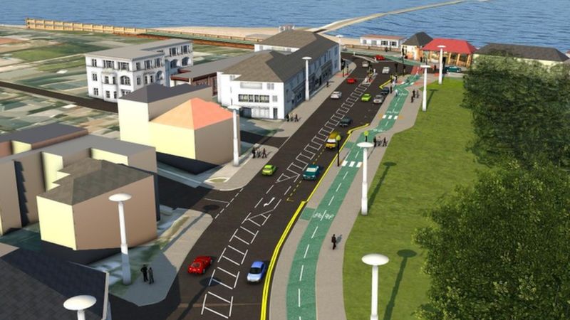 New £1.7m cycle track opens in Hereford - BBC News