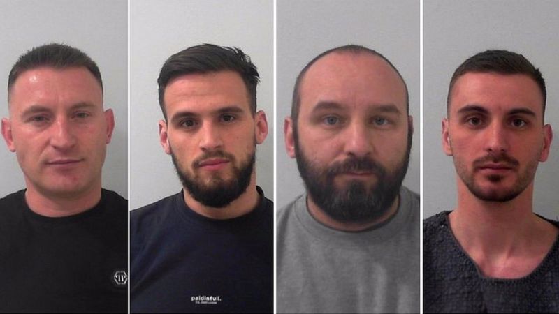 Brighton county lines drug gang jailed for total of 46 years - BBC News