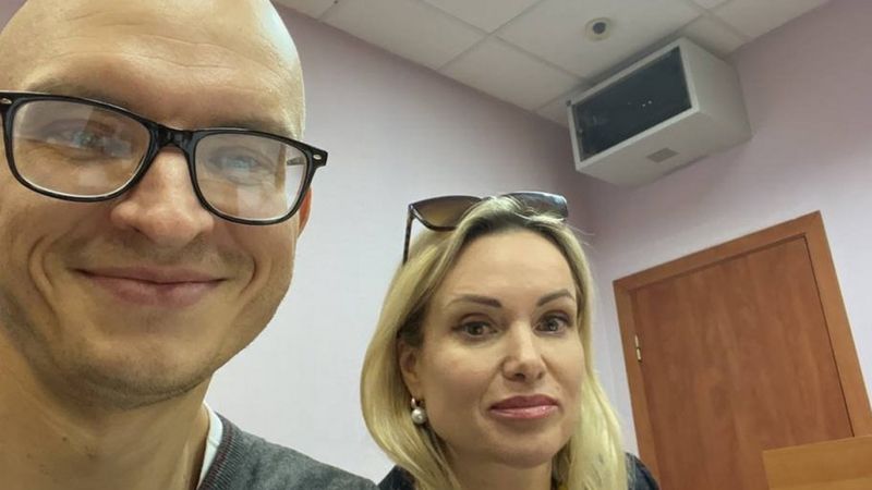 Marina Ovsyannikova: Russian journalist tells of 14-hour interrogation ...