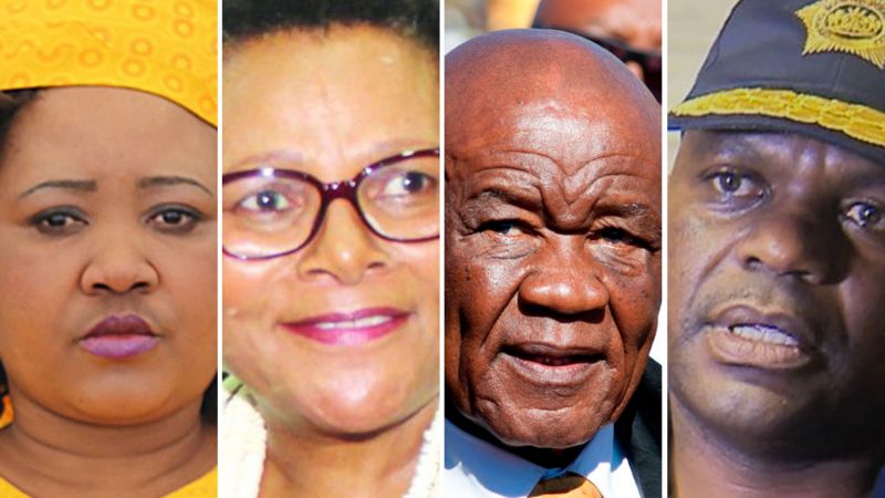 Lesotho ex-PM Thomas Thabane charged with murdering wife - BBC News