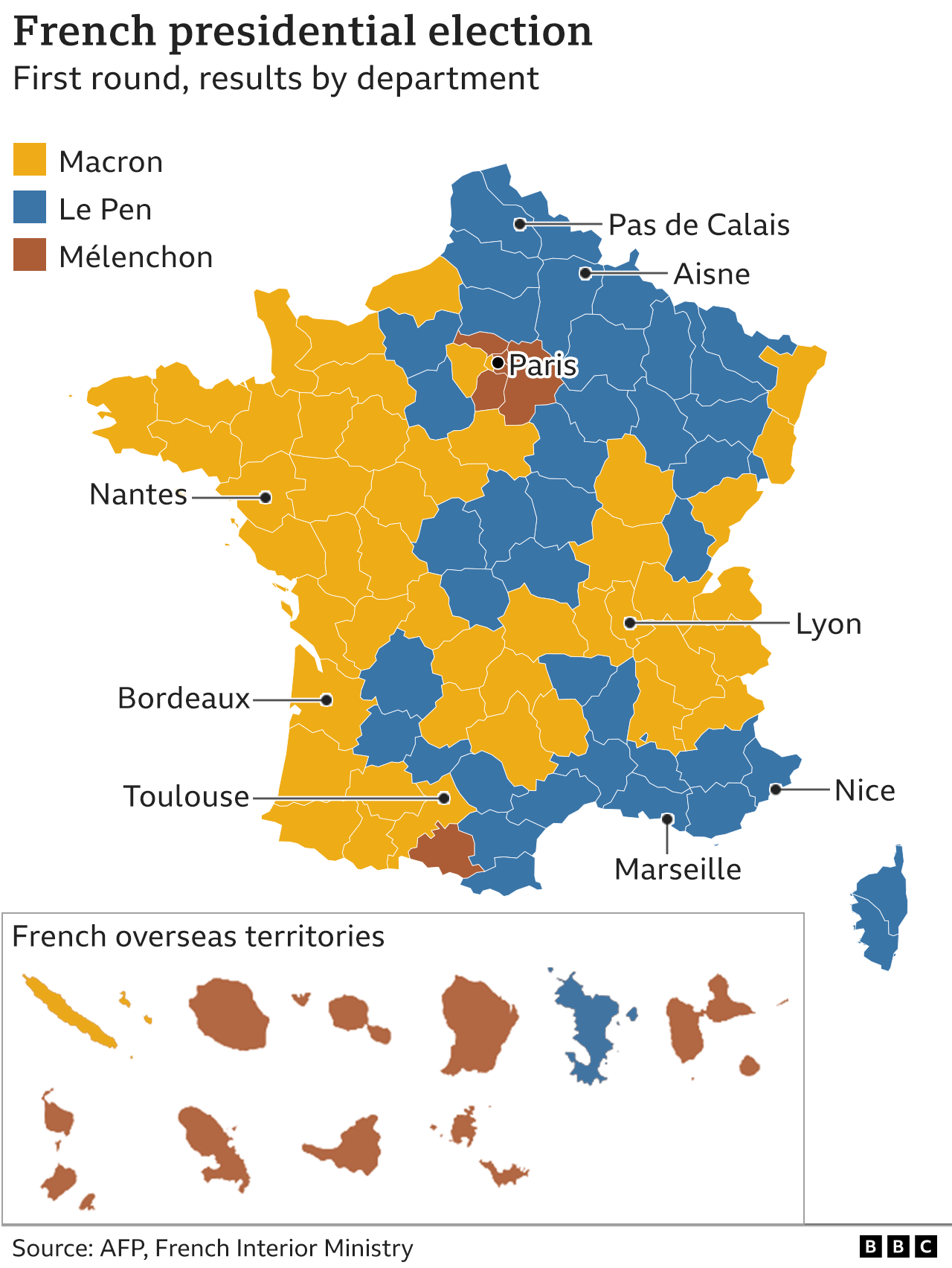 French elections: Macron targets Le Pen as run-off campaign begins ...