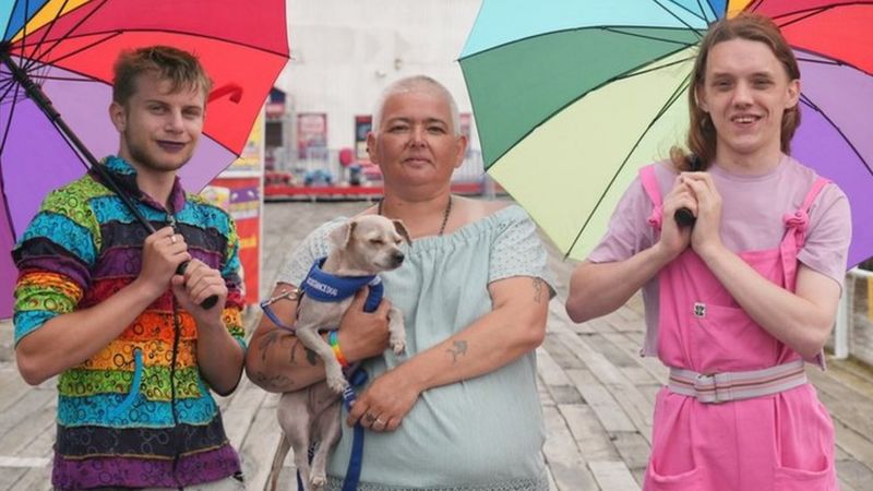 Witham plans first Pride event after sixth egging attack at salon - BBC ...