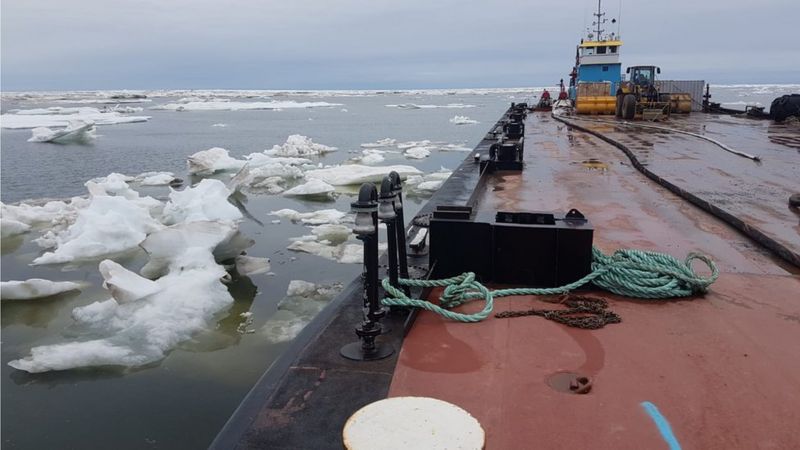 Is the Arctic set to become a main shipping route? - BBC News