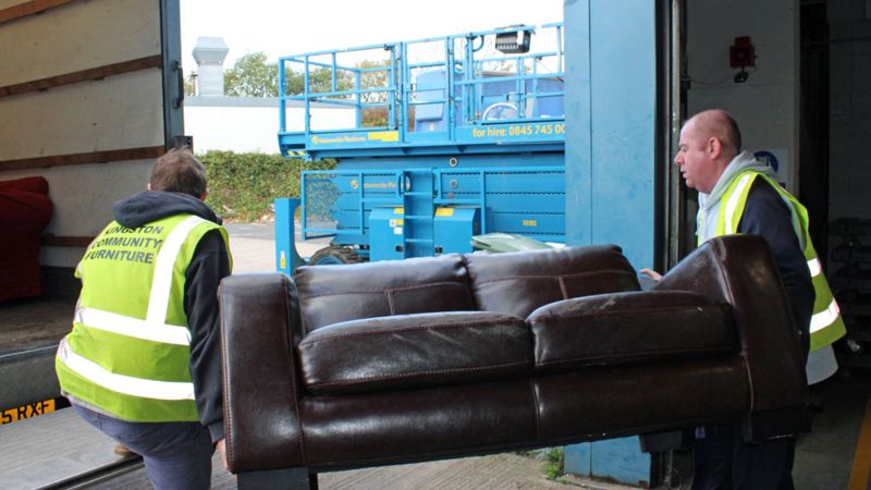 Does the UK have a problem with old sofas? - BBC News