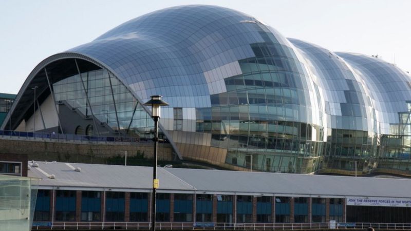 Sage Gateshead renamed Glasshouse International Centre for Music - BBC News