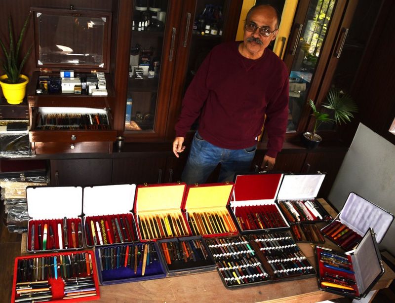 How India's artisanal fountain pens are making their mark - BBC News