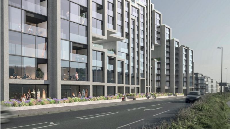 Newquay Narrowcliff development plan consultation starts - BBC News