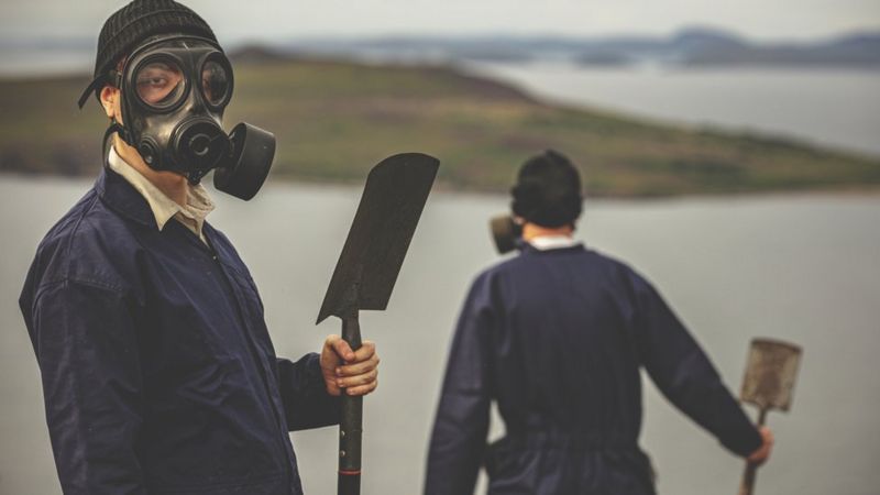 The mystery of Anthrax Island and the seeds of death - BBC News