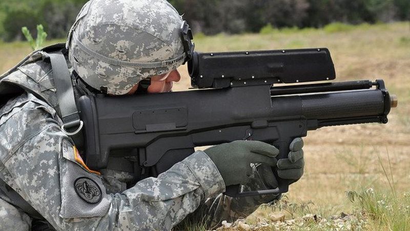 Smart grenade launcher set for 'final tests' with US Army - BBC News
