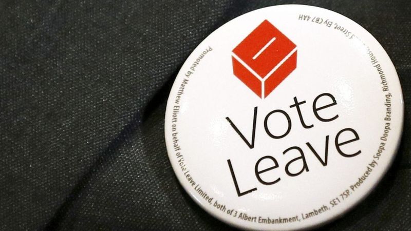 Brexit: Vote Leave drops appeal against referendum spending fine - BBC News