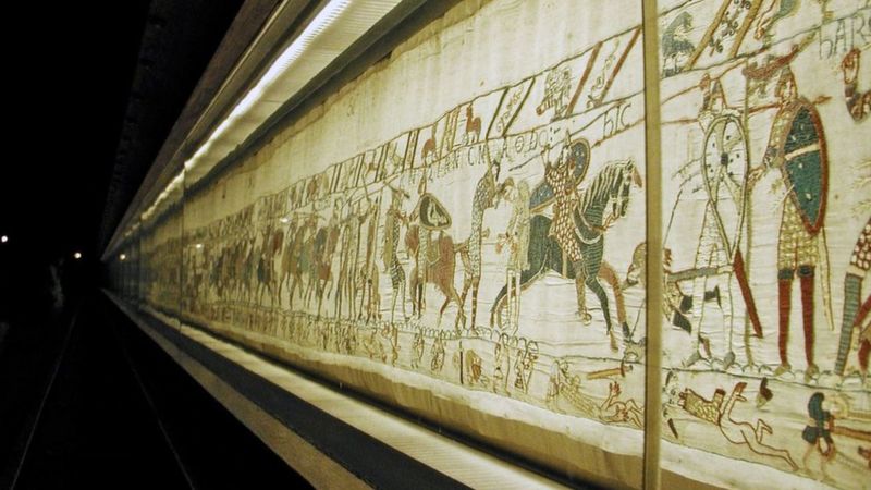 Bayeux Tapestry: The story in six scenes - BBC News