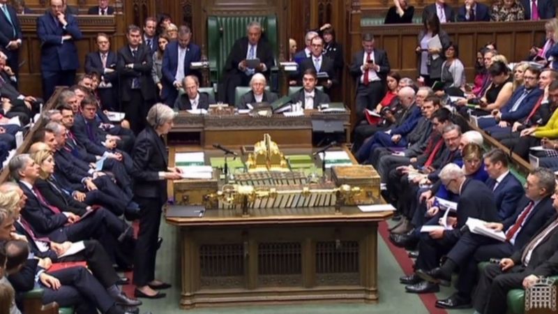 Brexit debate: Parliament 'taking back control' - BBC News