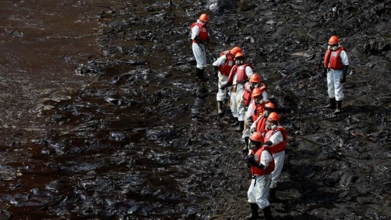 Peru oil spill after Tonga eruption bigger than previously thought ...