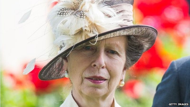 Princess Royal attends Service of Thanksgiving in Peel - BBC News