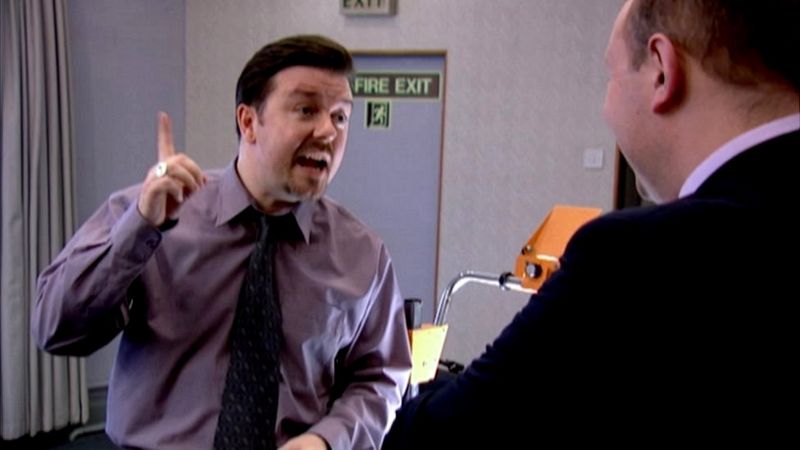 Ricky Gervais: 'The Office would be cancelled now' - BBC News